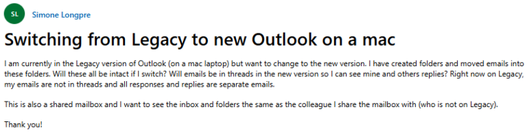 Switching from Legacy to New Outlook on a Mac - A Detailed Guide